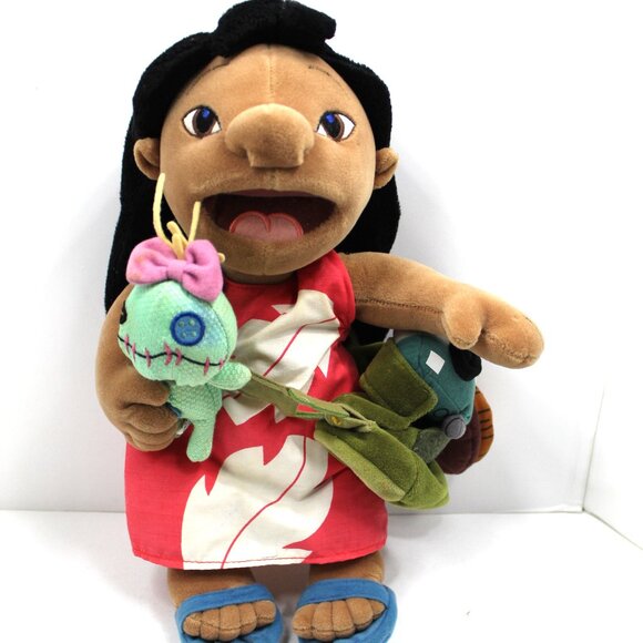 Disney | Toys | Disney Store Lilo Stitch Lilo With Scrump 4 Plush Toy ...